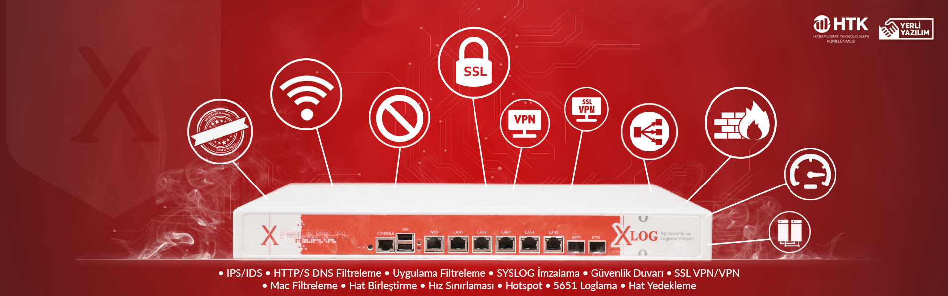XLOG Firewall - Ağ Güvenlik ve Loglama Çözümü - 5651 Loglama - Yerli ...